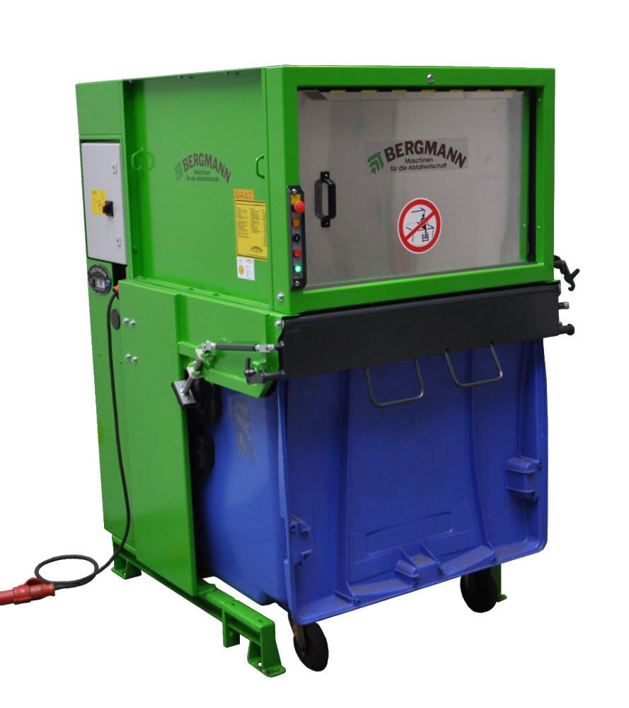 Rotary Bin Compactor | Bergmann Direct